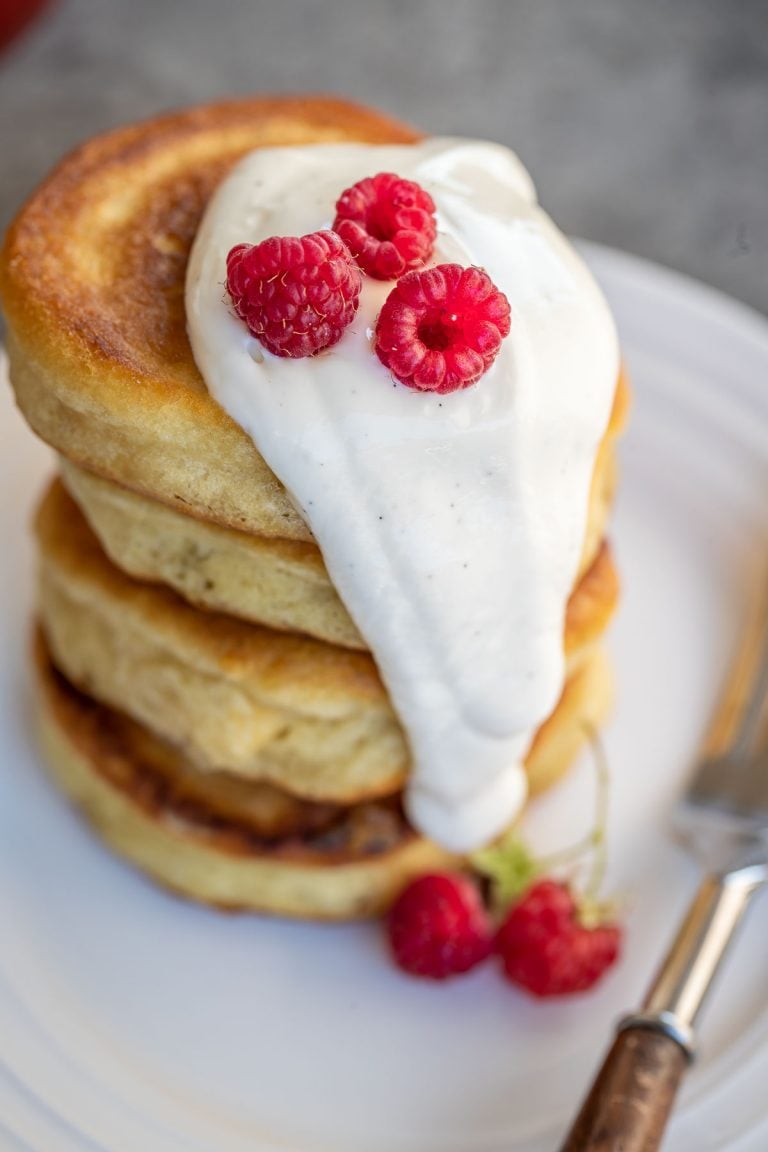 Russian Pancakes {Buttermilk Pancake Recipe} - Let the Baking Begin!