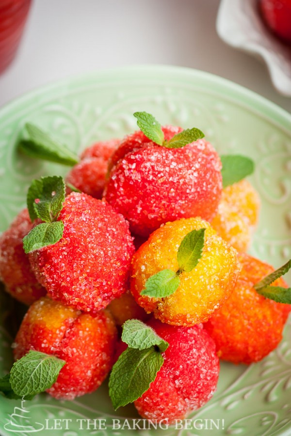 Peach Cookies {Pesche Con Crema / Персики} - Let the Baking Begin!