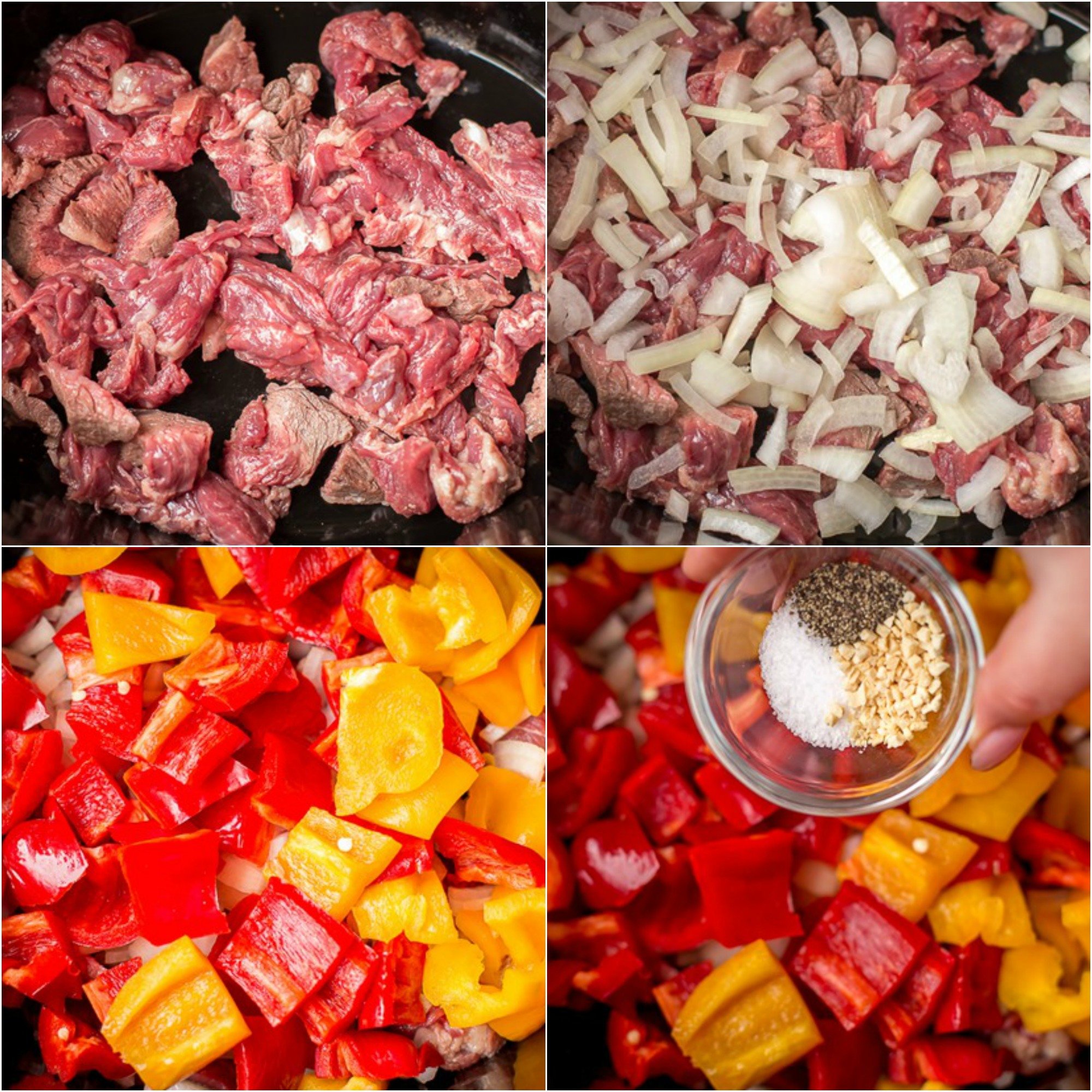 Spicy Slow Cooker Beef & Bell Pepper - Let the Baking Begin!
