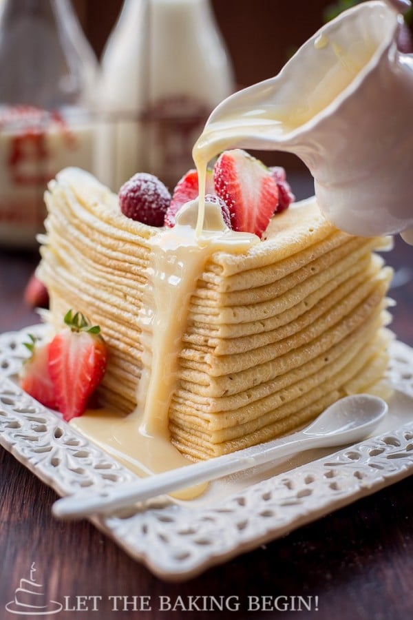 Nutella Crepe Recipe & 3 Ways to Fold Crepes - Let the Baking Begin!