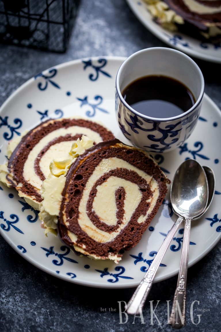 Chocolate Custard Roll Recipe - Let the Baking Begin!