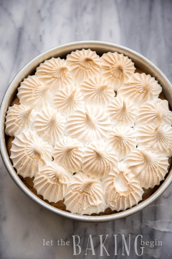 Apple Rhubarb Meringue Pirog (Russian Pie) - Let the Baking Begin!