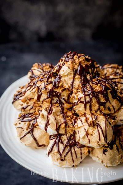 Hazelnut Meringue Cake {Grafskie Razvalinu} - Let the Baking Begin!