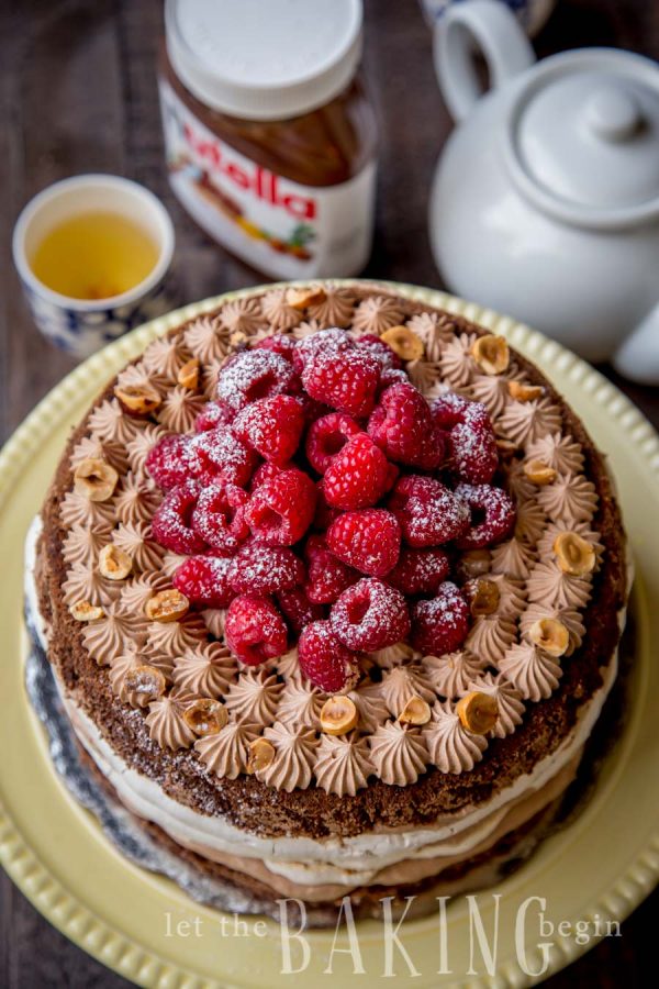 Hazelnut Meringue Nutella Cake Recipe - Let the Baking Begin!
