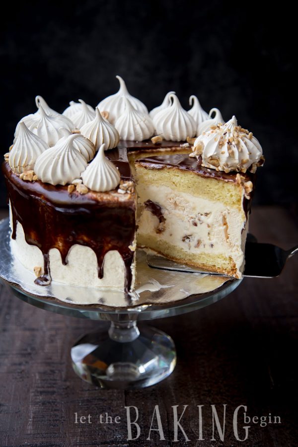 Kyiv Cake - {Hazelnut Meringue, Cherry, Russian Buttercream} - Let the ...