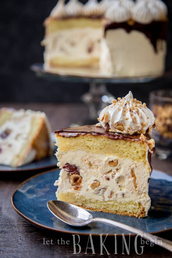 Kyiv Cake - {Hazelnut Meringue, Cherry, Russian Buttercream} - Let the ...