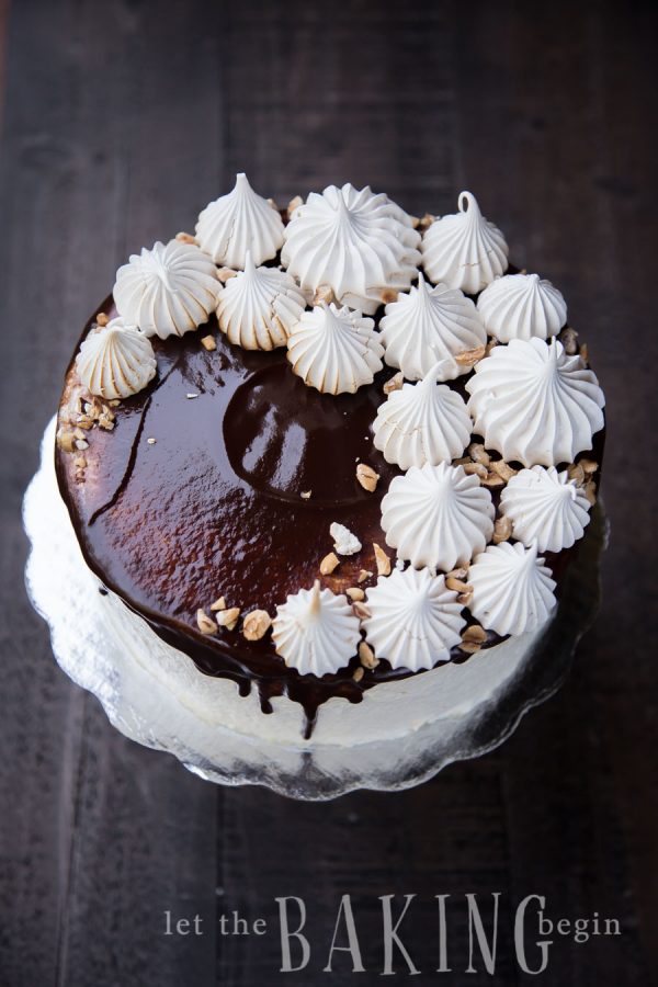 Kyiv Cake - {Hazelnut Meringue, Cherry, Russian Buttercream} - Let the ...