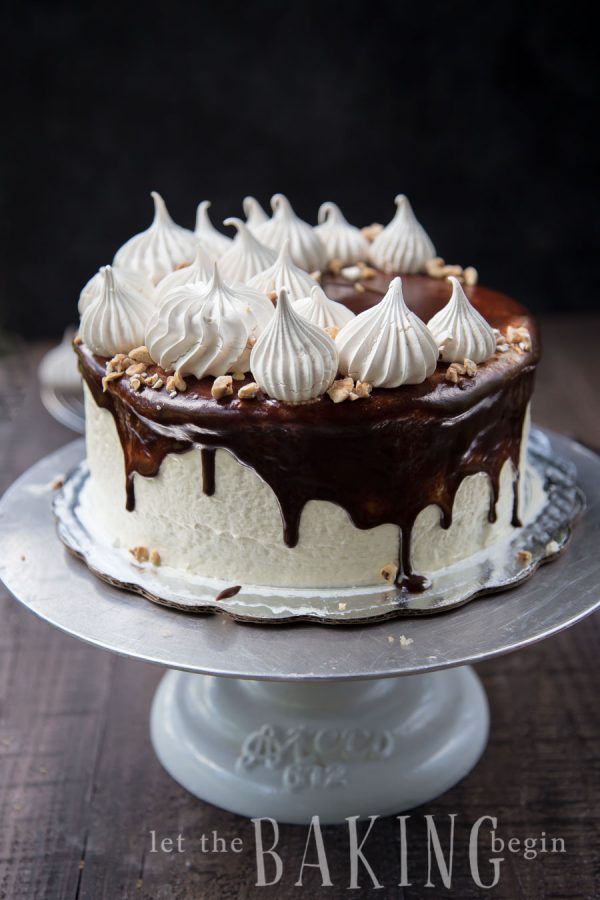 Kyiv Cake - {Hazelnut Meringue, Cherry, Russian Buttercream} - Let the ...