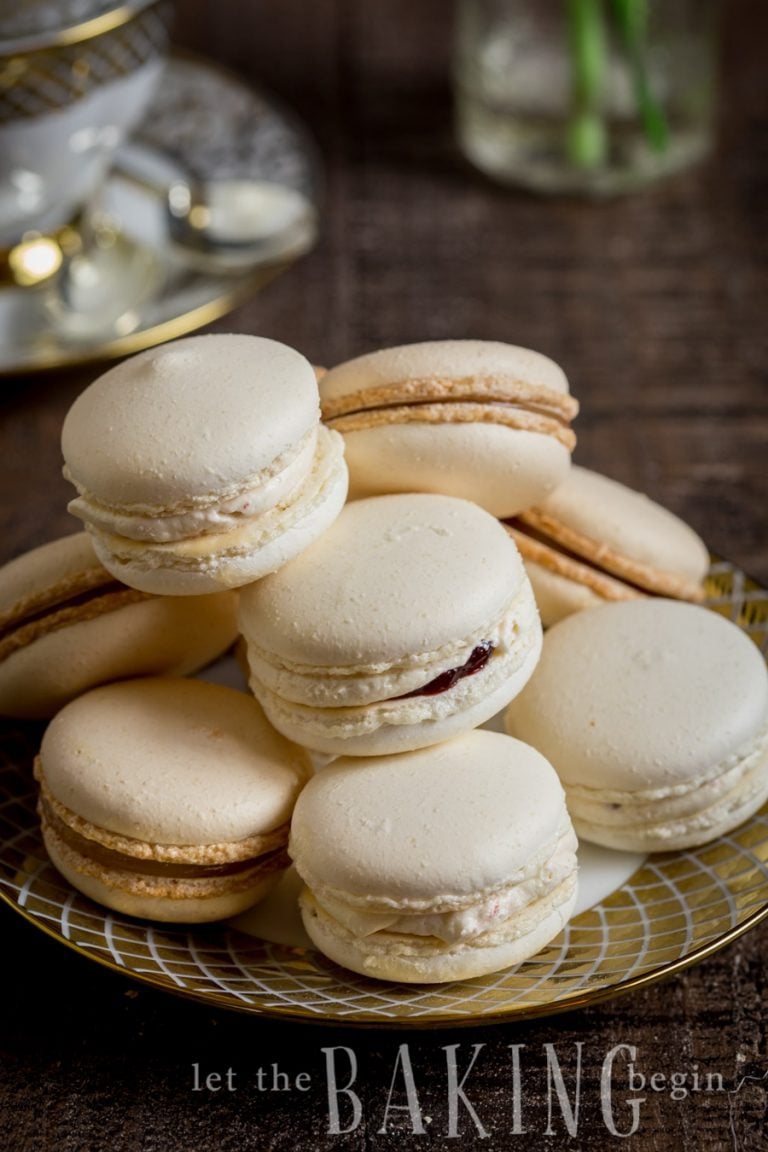 Basic Macarons Recipe - Italian Meringue Method - Let the Baking Begin!
