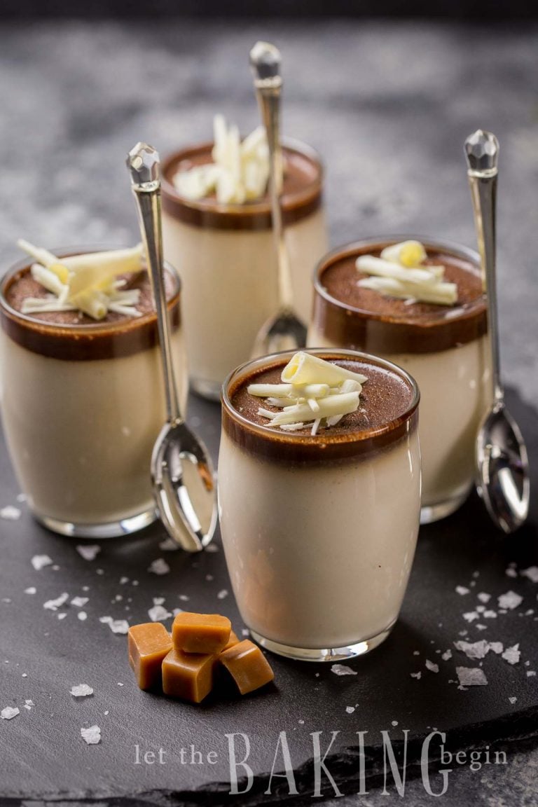 Salted Caramel Coffee Mousse Cups Recipe - Let the Baking Begin!