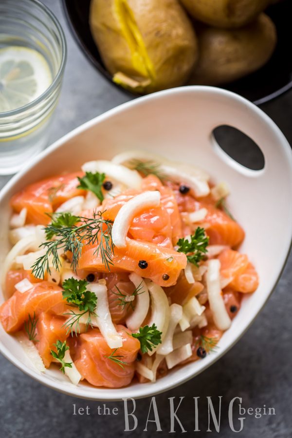 Aromatic Cured Salmon Recipe {Selyodka style} - Let the Baking Begin!