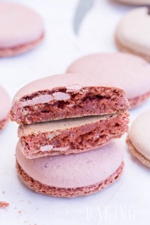 White Chocolate Raspberry Macarons - Let the Baking Begin!