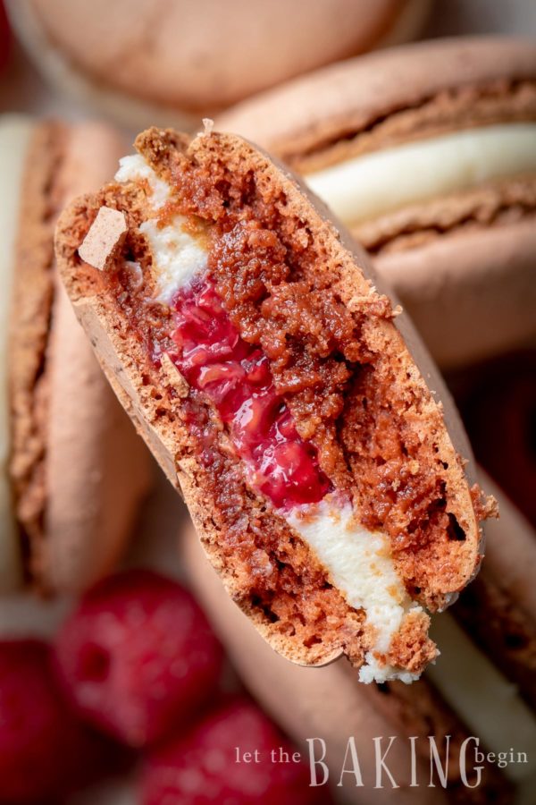 White Chocolate Raspberry Macarons - Let the Baking Begin!