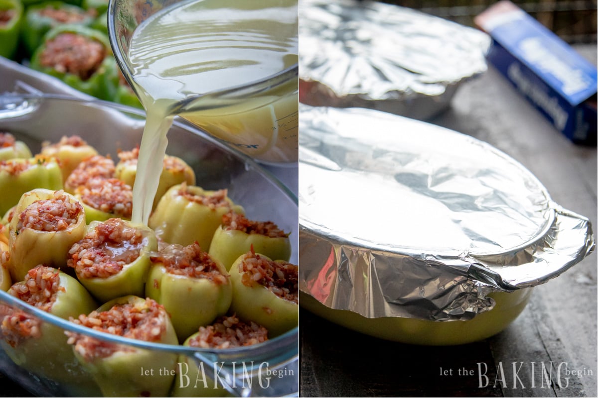 Stuffed Mini Peppers with Beef Rice - Let the Baking Begin!