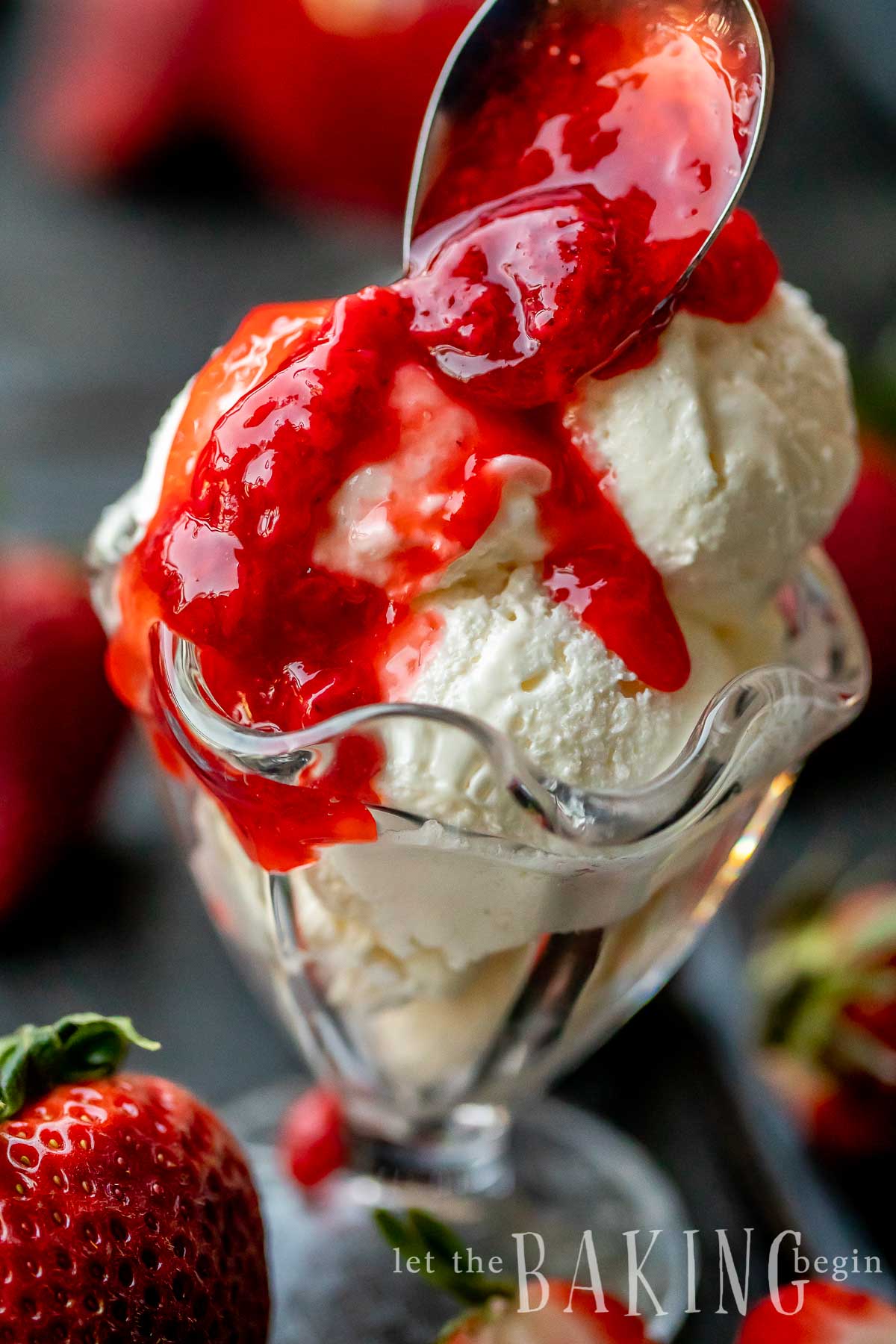 Strawberry Sauce Recipe - Strawberry Topping - Let the Baking Begin!